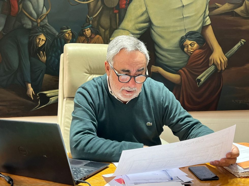 MF VOLVIÓ AL DESPACHO Y RETOMÓ SUS TAREAS HABITUALES COMO INTENDENTE ...